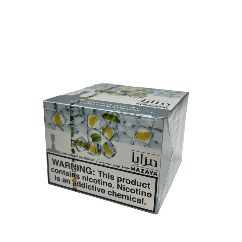 Mazaya Hookah Tobacco, MT Iced Lemon Mint - 250g | CocoNara Online – coconaraonline.com