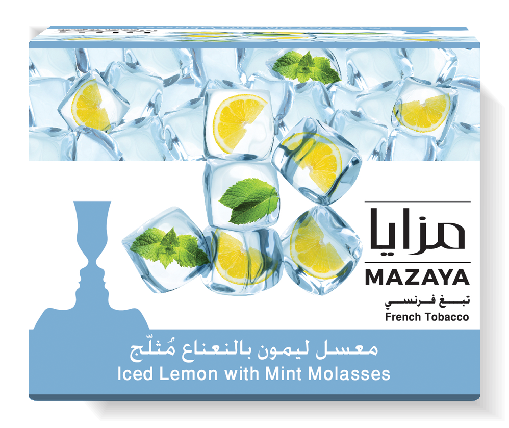 Mazaya Hookah Tobacco | MT Iced Lemon Mint | CocoNara Online – coconaraonline.com