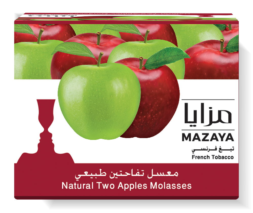Mazaya Hookah Tobacco | MT Two Apple | CocoNara Online – coconaraonline.com